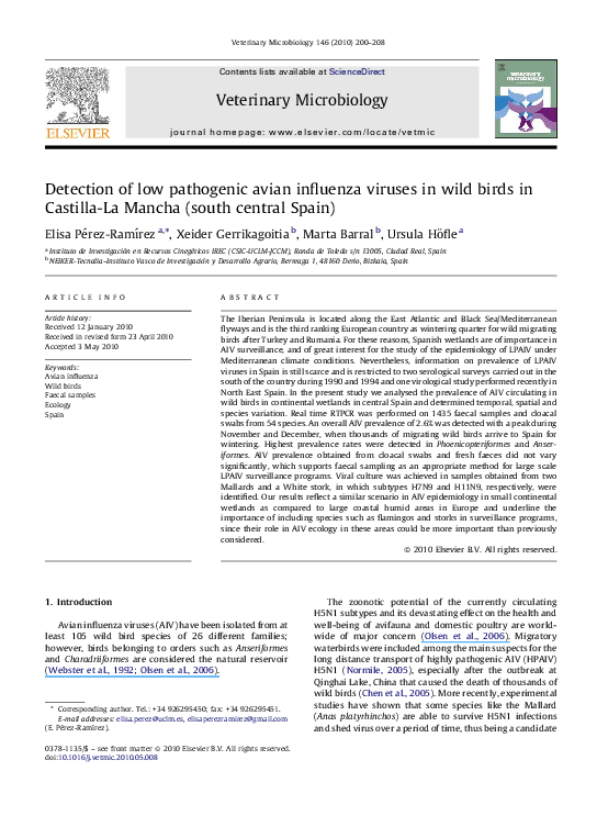 (PDF) Evaluating surveillance in wild birds by the application of risk ...