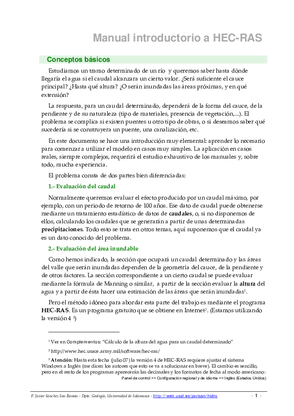 (PDF) Manual HEC-RAS