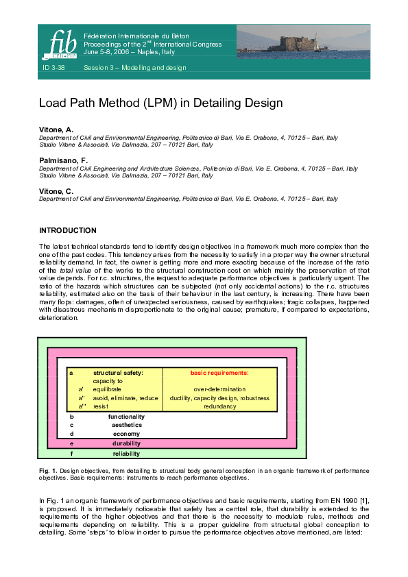 (PDF) Load path method (LPM) in detailing design