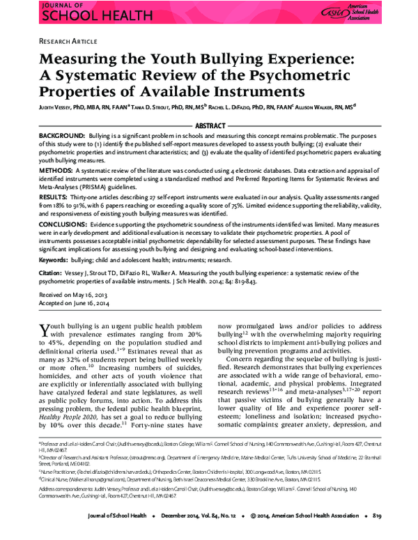 (PDF) Psychometric testing of the Agitation Severity Scale for acute ...