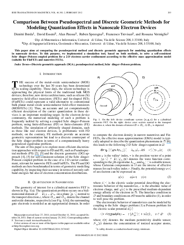 Pdf Comparison Between Pseudospectral And Discrete Geometric Methods