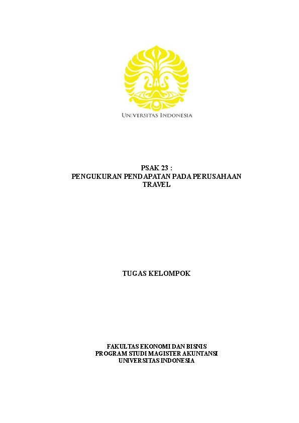 (DOC) PSAK 23 : Pengukuran Pendapatan | Agus Aw - Academia.edu