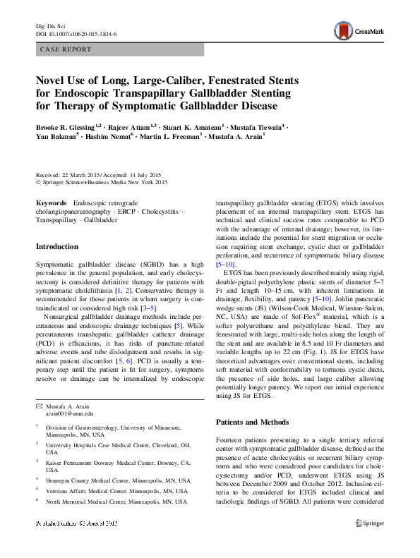 (PDF) Novel Use of Long, Large-Caliber, Fenestrated Stents for ...