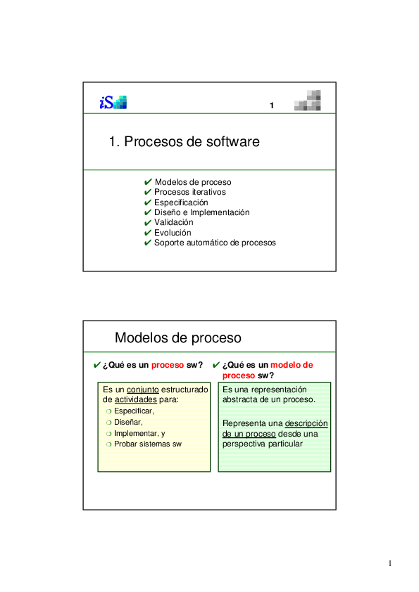 (PDF) MODELOS DEL PROCESO DE SOFTWARE (1) | Max Rad - Academia.edu