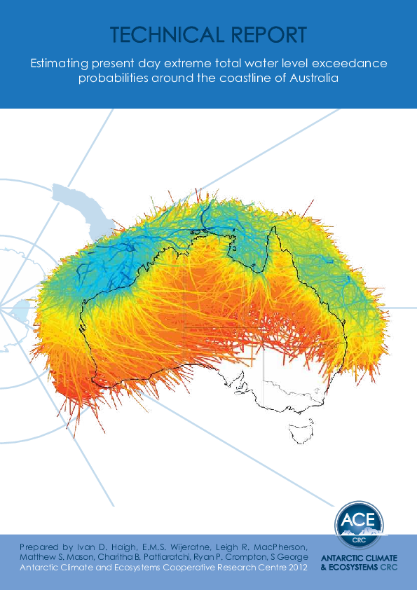 (PDF) Estimating present day extreme total water level exceedance ...