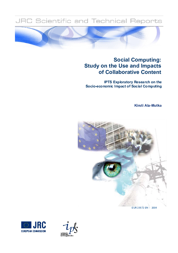(PDF) Social Computing: Study on the Use and Impacts of Collaborative ...