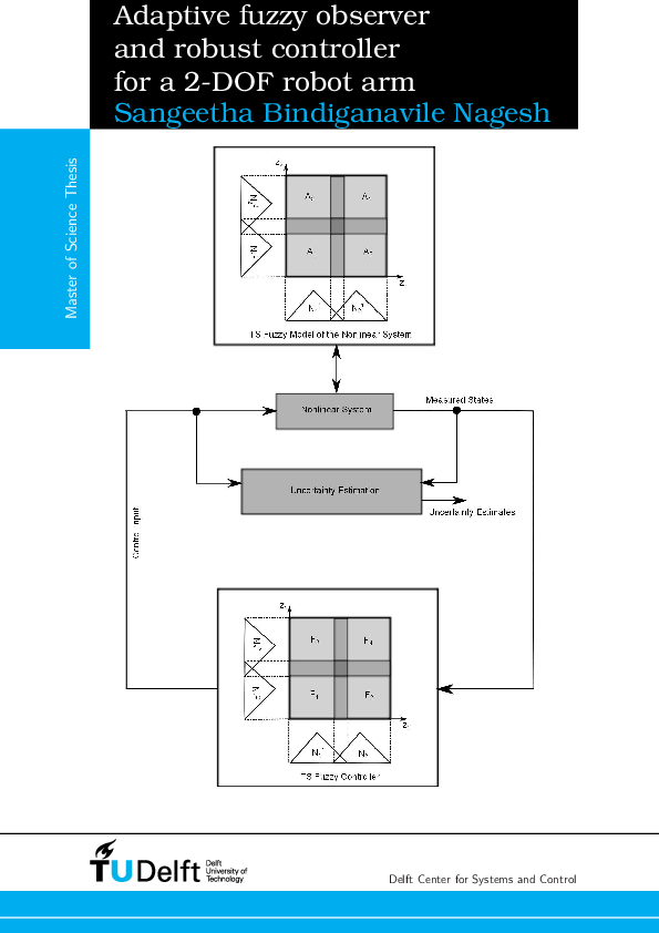 Pdf Adaptive Fuzzy Observer And Robust Controller For A 2 Dof Robot Arm S Nagesh And Zsofia