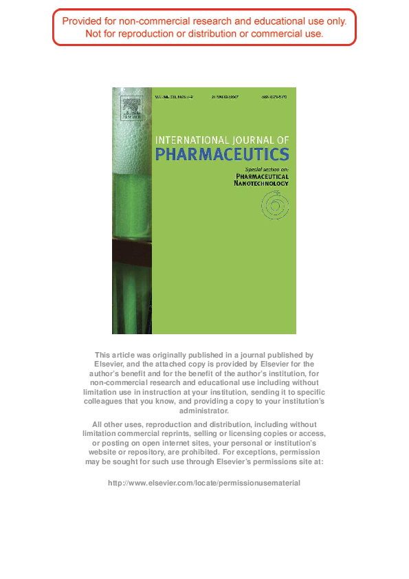 (PDF) Preparation of large porous biodegradable microspheres by using a ...