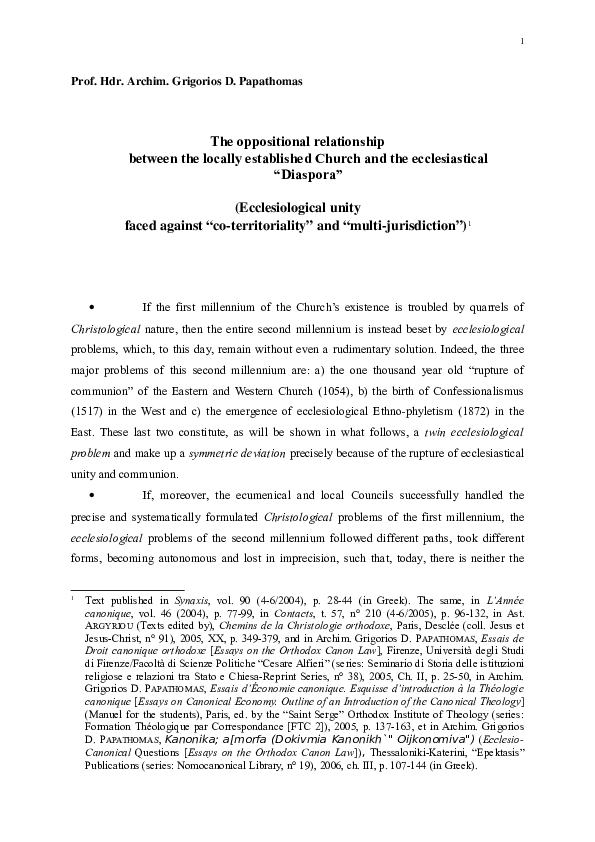 (DOC) 25.The oppositional relationship between the Territorial Church ...