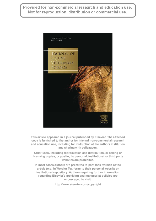 (PDF) Comparison of Diclofenac Diethylamine Permeation Across Horse ...