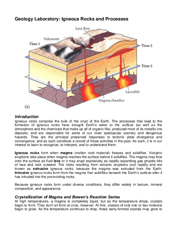 (PDF) Igneous Rocks