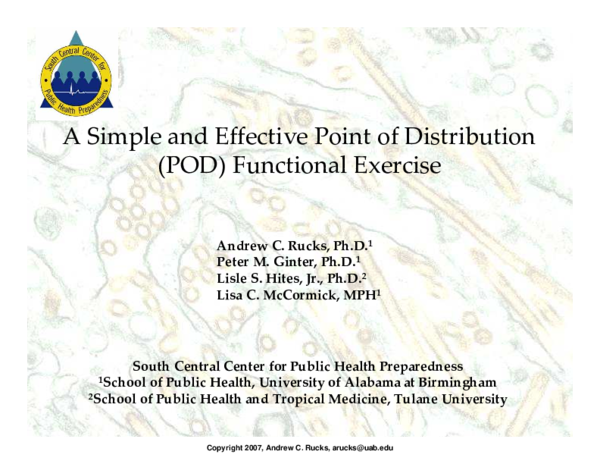 (PDF) A simple and effective point of distribution (POD) functional ...