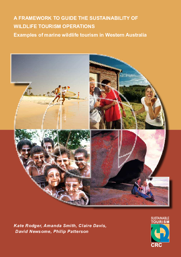 (PDF) A FRAMEWORK TO GUIDE THE SUSTAINABILITY OF WILDLIFE TOURISM ...