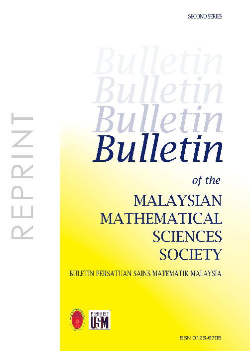 (PDF) Bull. Malays. Math. Sci. Soc. (2) 37(3) (2014), 633–640