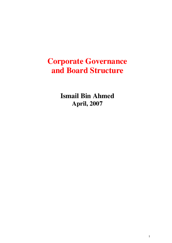 board of directors structure non profit