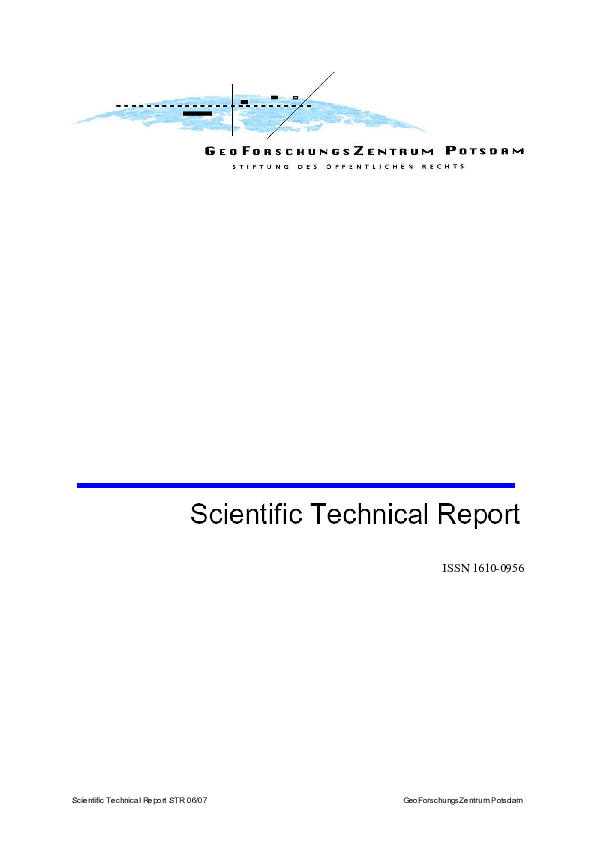 (PDF) A high resolution global gravity field model combining CHAMP and GRACE satellite mission ...