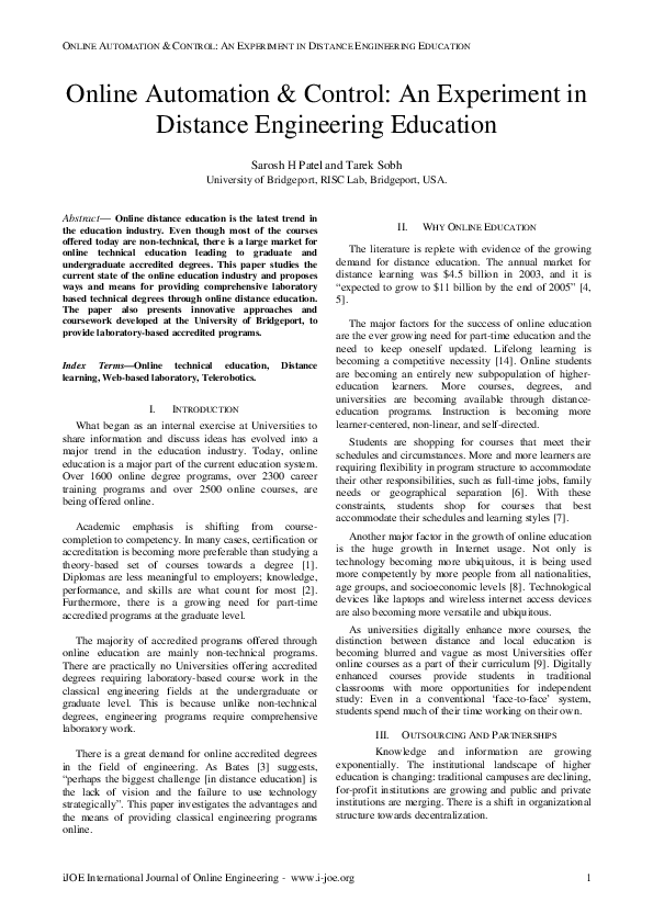 35 Universités à distance - FIED