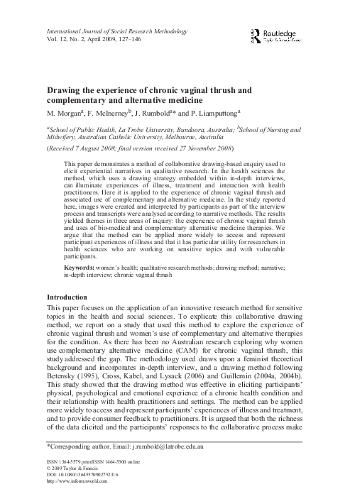 (PDF) Michelle Morgan, Fran McInerney, Jean Rumbold & Pranee ...