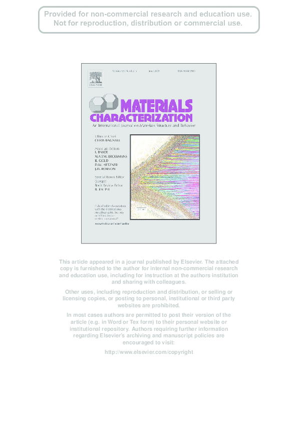 (PDF) Wear and oxidation behaviour of high-chromium white cast irons