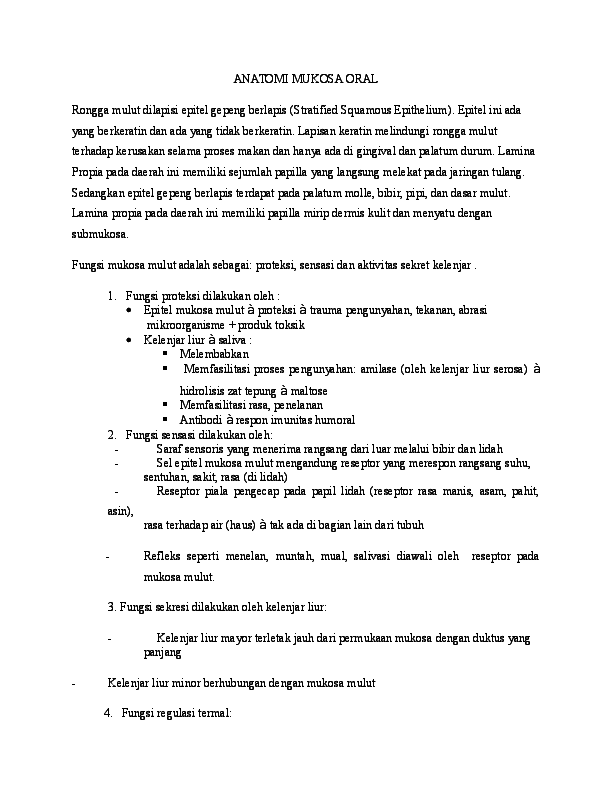 (DOC) Anatomi-Mukosa