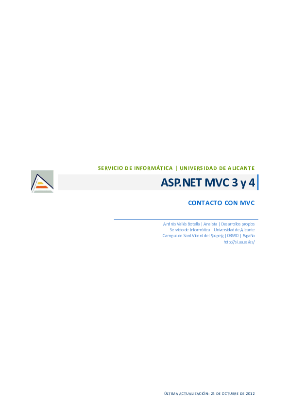 (PDF) ASP.NET MVC 3 y 4