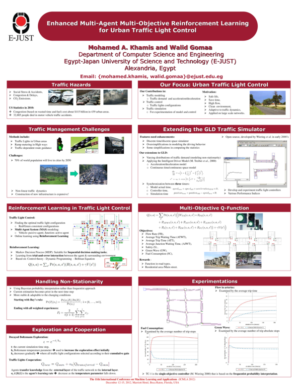 (PDF) Enhanced Multiagent Multi-objective Reinforcement Learning for Urban Traffic Light Control