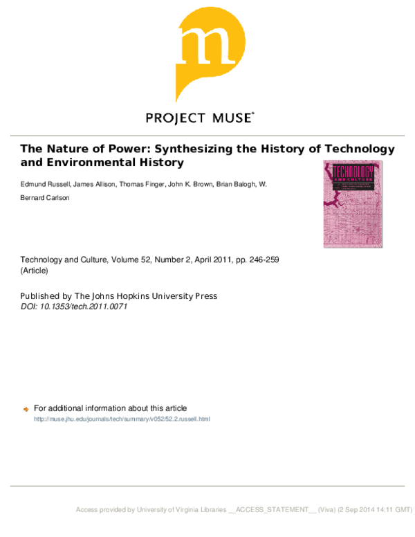 (PDF) The Nature of Power