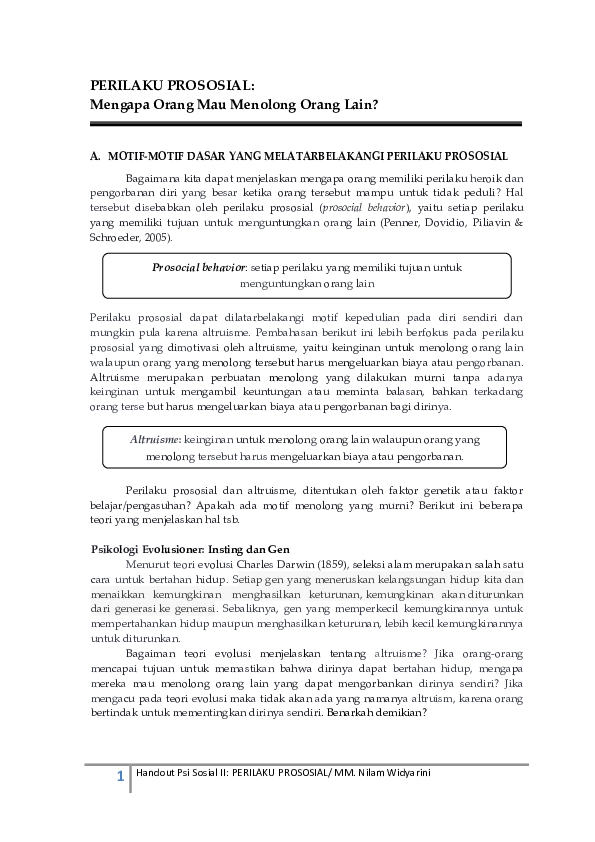 (PDF) BAB 11 PERILAKU PROSOSIAL