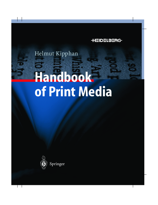 (PDF) Handbook print media