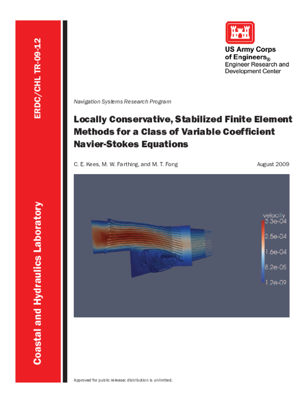 (PDF) Locally conservative, stabilized finite element methods for variably saturated flow