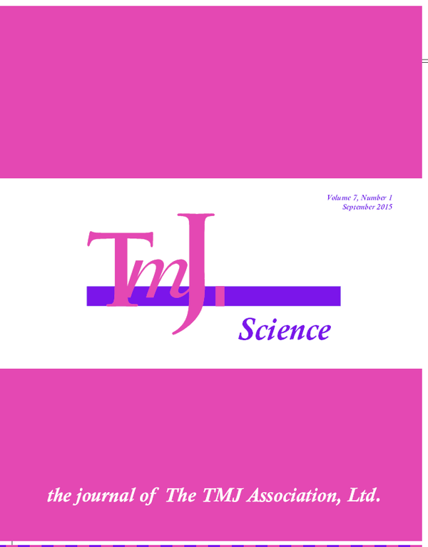 (PDF) TMJ Science Vol. 7