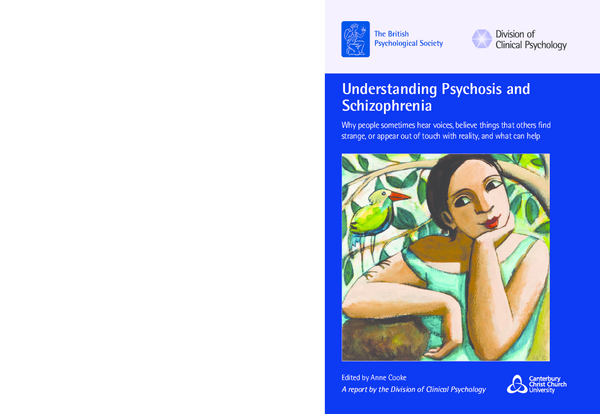 (PDF) Understanding Psychosis and Schizophrenia