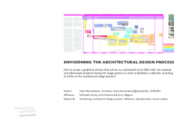 (PDF) ENVISIONING THE ARCHITECTURAL DESIGN PROCESS