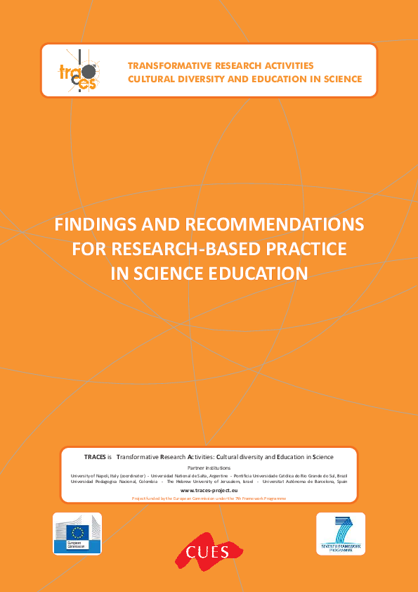 (PDF) FINDINGS AND RECOMMENDATIONS FOR RESEARCH-BASED PRACTICE IN ...