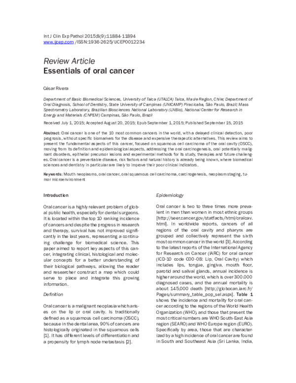 le cancer définition