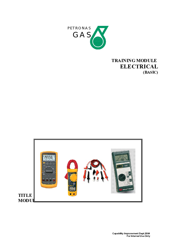 (DOC) E03 Test Instruments Basic