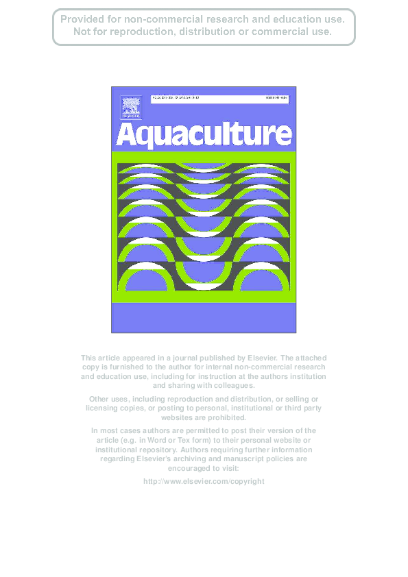 (PDF) Sublethal effects of Alizarin Complexone marking on Baltic cod ...
