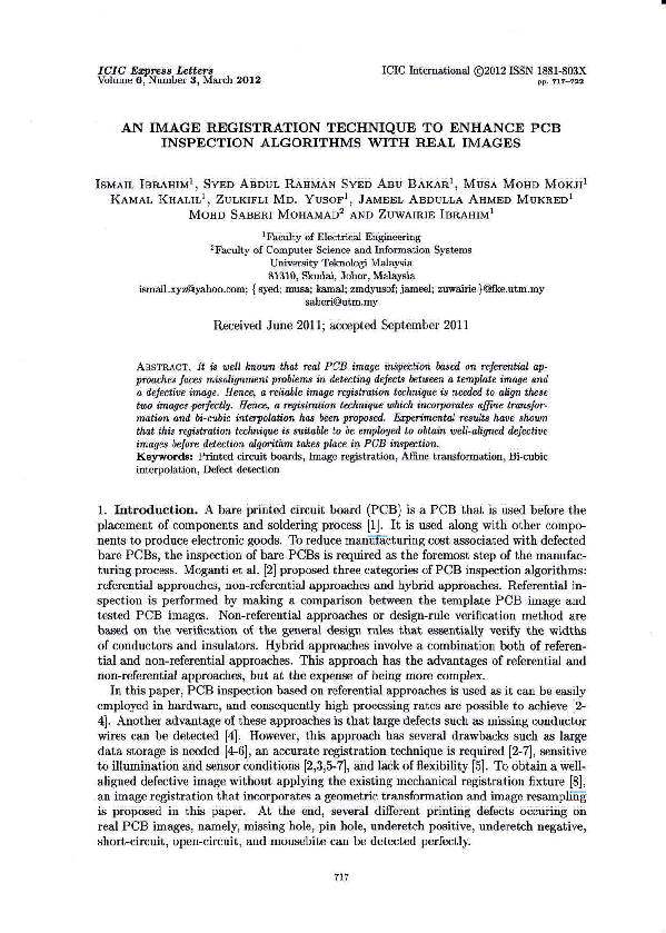(PDF) An Image Registration Technique To Enhance PCB Inspection Algorithm with Real Images ...