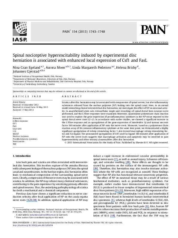 (PDF) Behavioral Compensations and Neuronal Remodeling in a Rodent ...