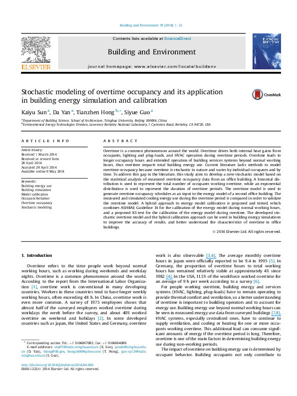 Pdf Development Of A Modeling Framework For Refined Residential