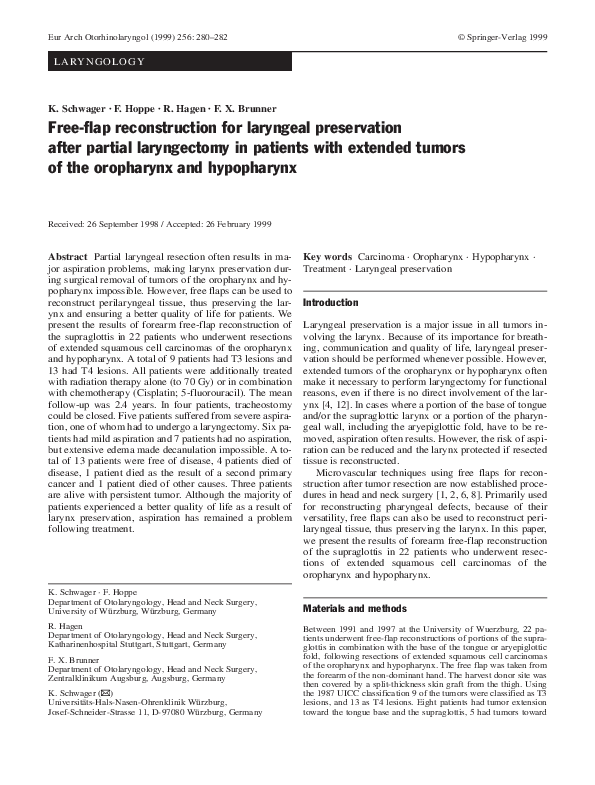(PDF) Thyroid chondroplastic flap for resection of laryngoceles ...