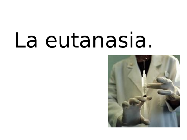(PPT) La-eutanasia