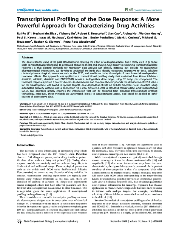 (PDF) DRUG-seq for miniaturized high-throughput transcriptome profiling ... (PDF) DRUG-seq for miniaturized high-throughput transcriptome profiling ...