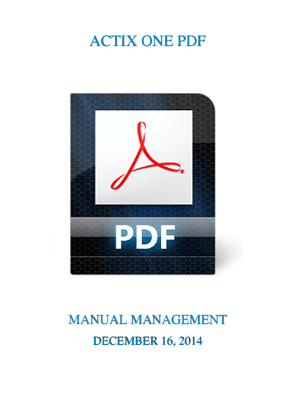 (PDF) Actix-one-pdf