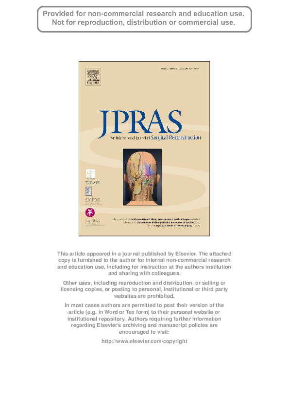 (PDF) A new alternative for reconstruction of soft triangle defects ...