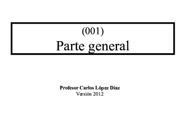 (PPT) (001) Parte general