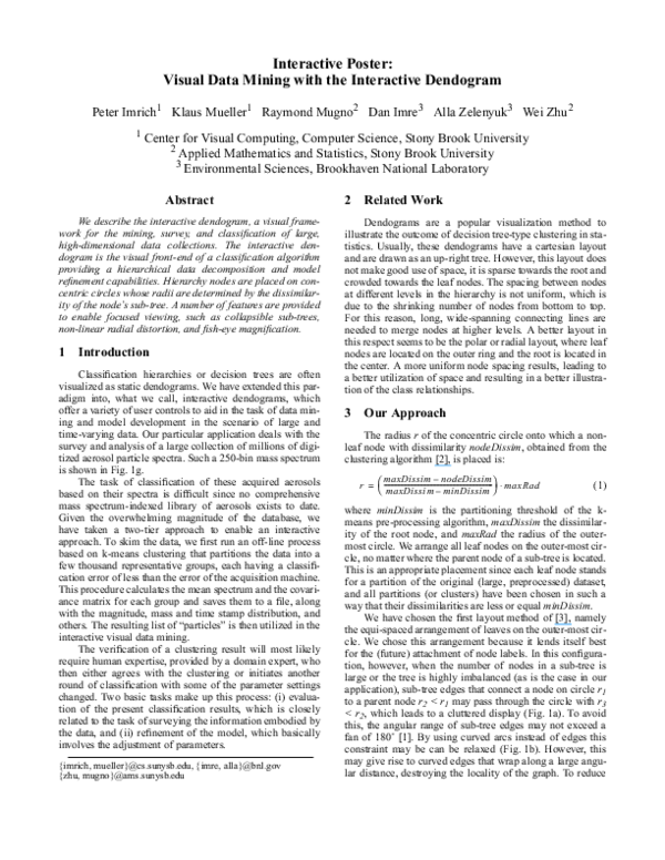 (PDF) Interactive Poster: Visual Data Mining with the Interactive ...
