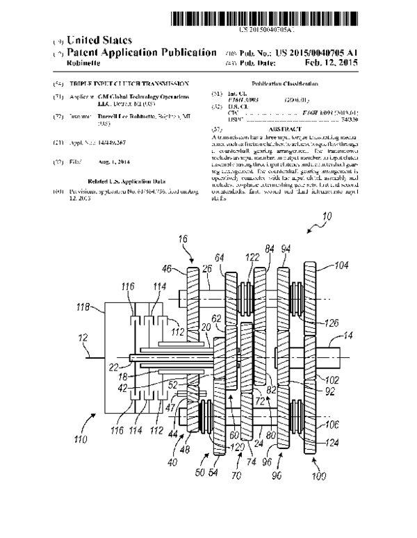(PDF) Triple Input Clutch Transmission