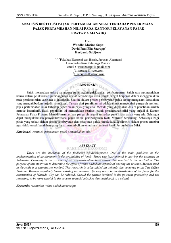 (PDF) Restitusi PPN