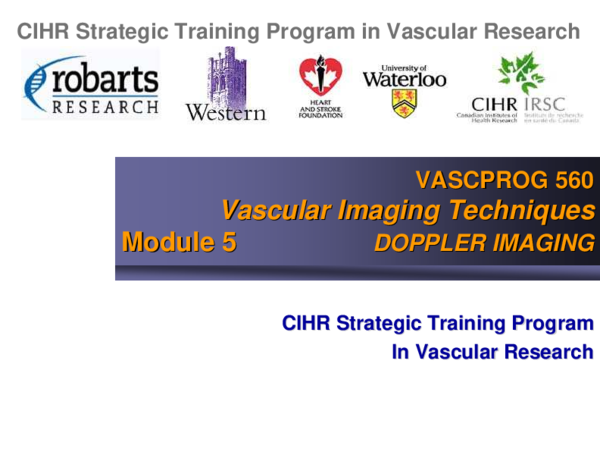 (PDF) Module 5 - Doppler Ultrasound